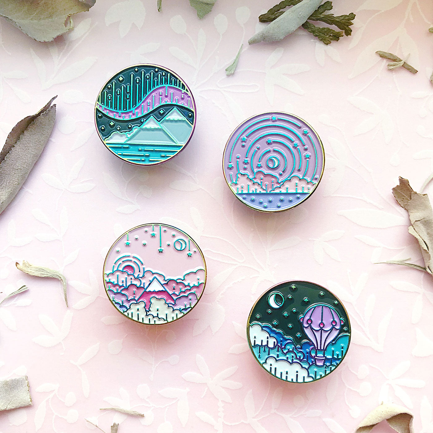 Soft Enamel – Alum and Ink