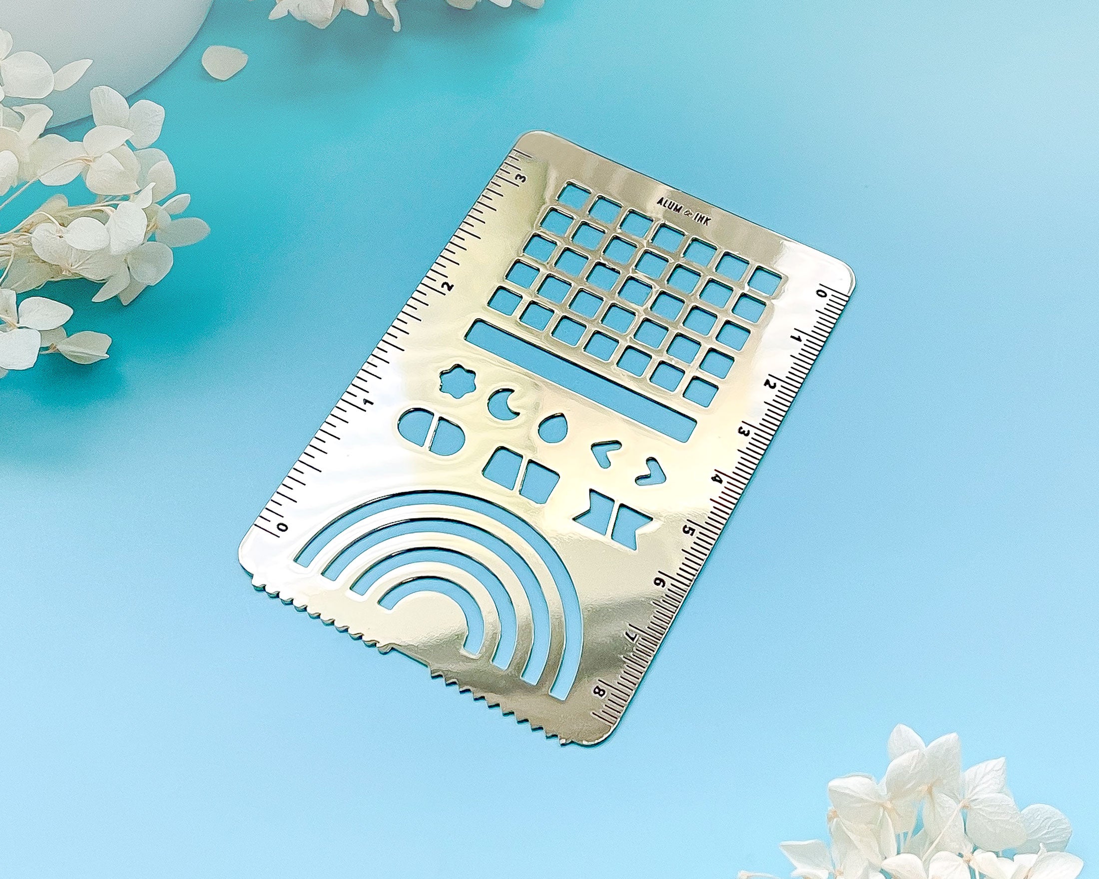 Calendar and Half-Circles Washi Cutter Stencil – Alum and Ink