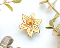 Daffodil Enamel Pin – Alum and Ink