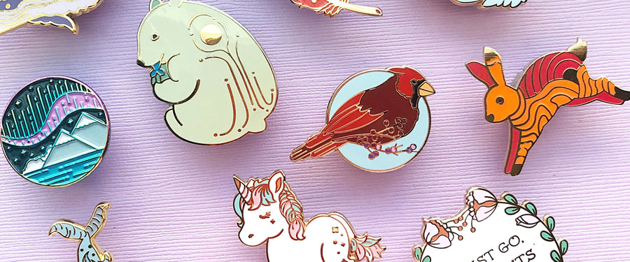 Prehistoric Timeline Basilosaurus Enamel Pin – Alum and Ink