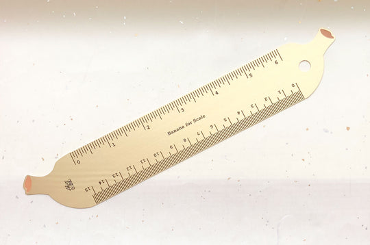 Banana for Scale Ruler – Alum and Ink