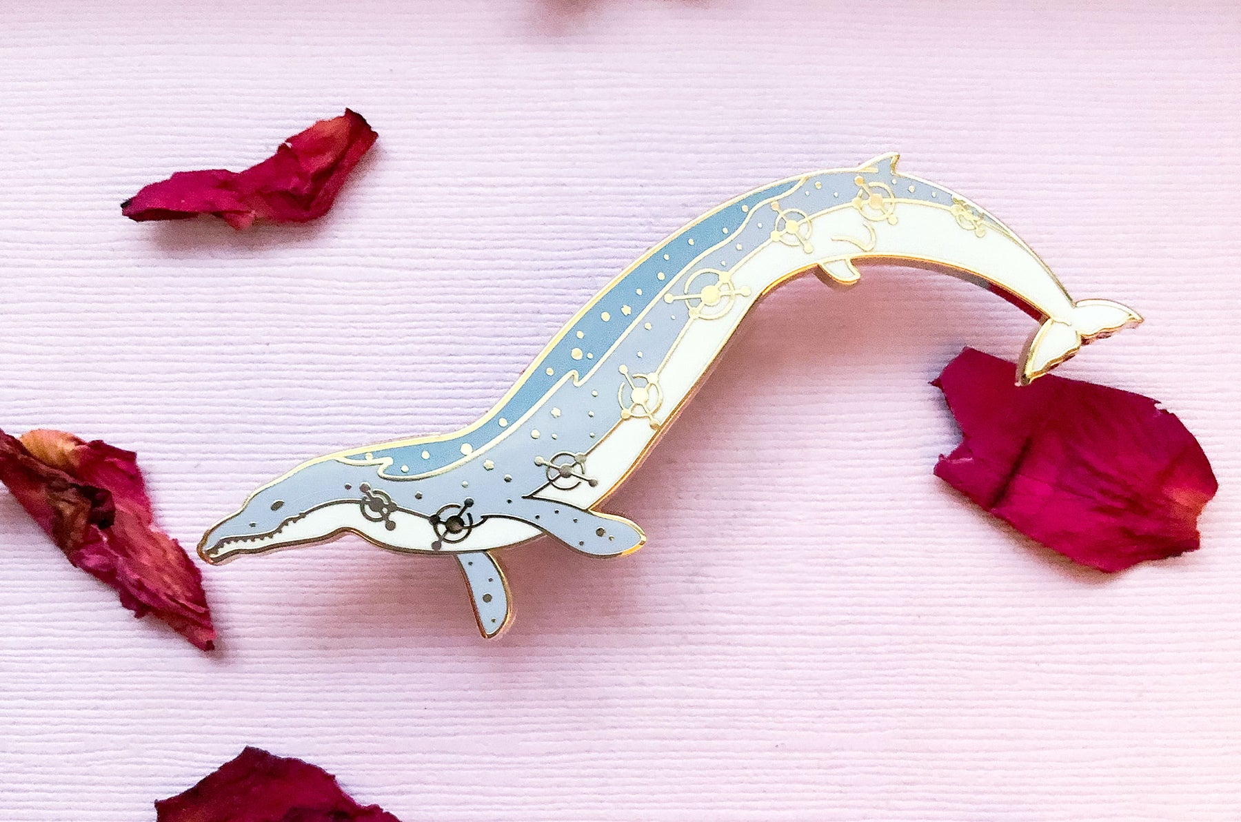 Prehistoric Timeline Basilosaurus Enamel Pin – Alum and Ink