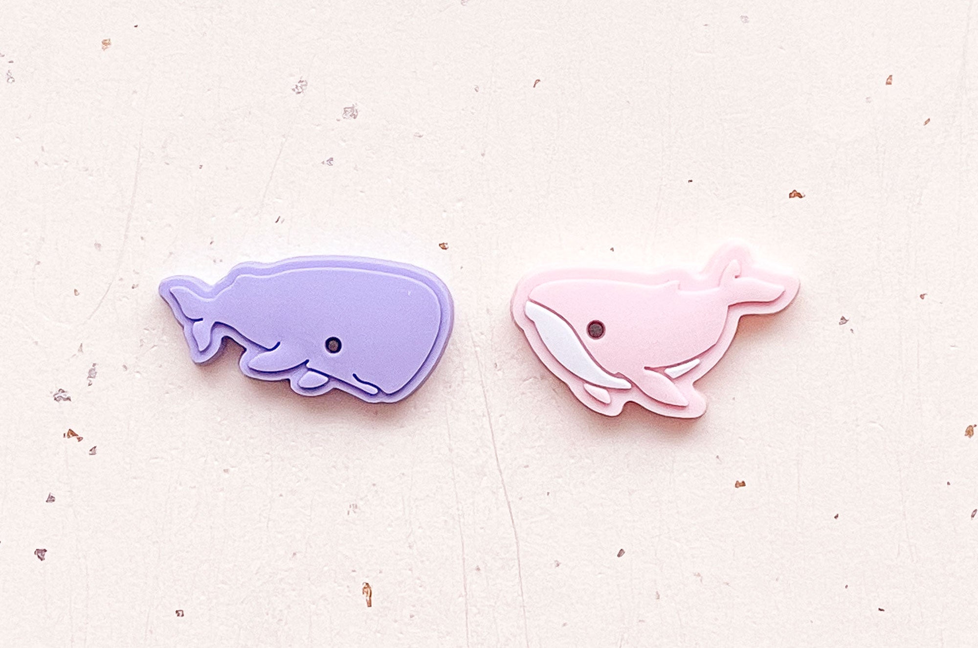 Sperm Whale and Humpback Whale Mini Magnet Set – Alum and Ink